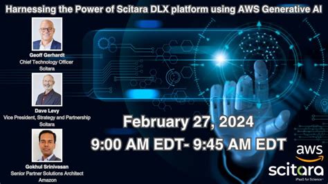 Harnessing The Power Of Scitara Dlx Platform Using Aws Generative Ai