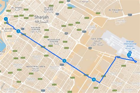 15 Bus Route Rolla To Sharjah Airport Bus Timings 🕐