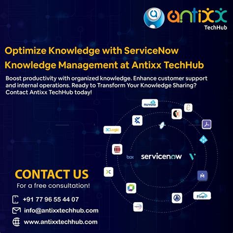 Antixx Techhub On Linkedin Servicenow Knowledgemanagement