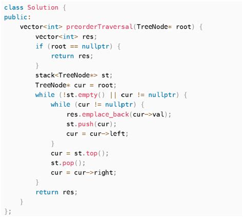 Leetcode笔记——二叉树的迭代遍历 Csdn博客