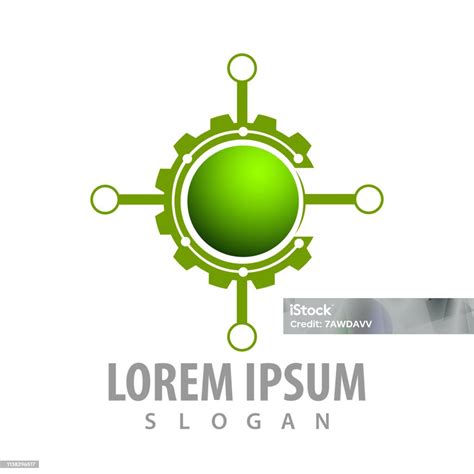 서클 기어 대상 컨셉 디자인 기호 그래픽 템플릿 요소 벡터 0명에 대한 스톡 벡터 아트 및 기타 이미지 0명 기어 기계