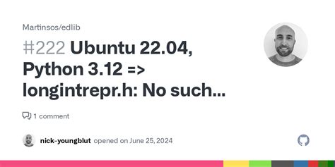 Ubuntu Python Longintrepr H No Such File Or Directory Issue Martinsos