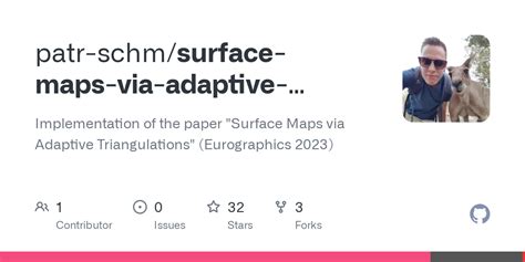 Github Patr Schm Surface Maps Via Adaptive Triangulations Implementation Of The Paper