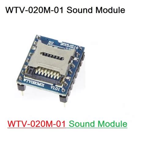 Wtv Sd P Wtv M V Sound Module Sd Card Voice Module Mp Audio Player Voice