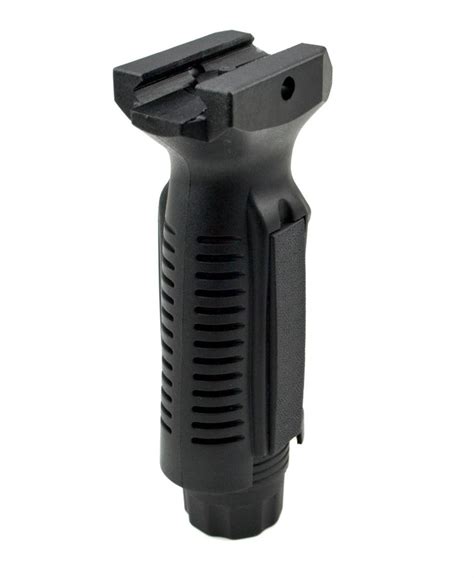 Tactical Foregrip With Storage Compartment Black