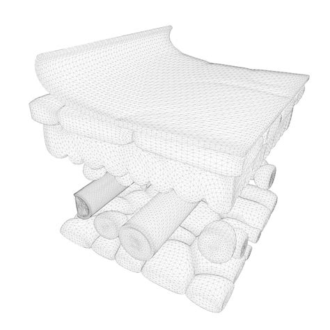 Leaf Anatomy Layers Structure 3d Model