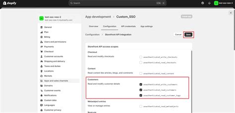 Shopify Single Sign On Get Customer Access Token In Url