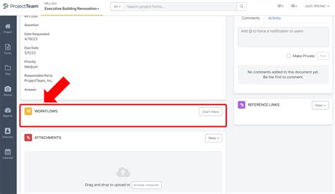 Start A Workflow On A Document