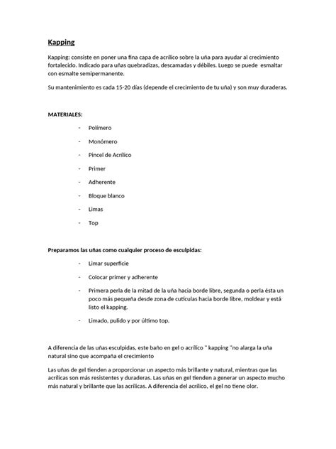 Kapping Pdf Clavo Anatomía