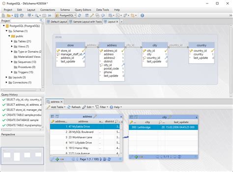 Dbschema Portable Servchlist