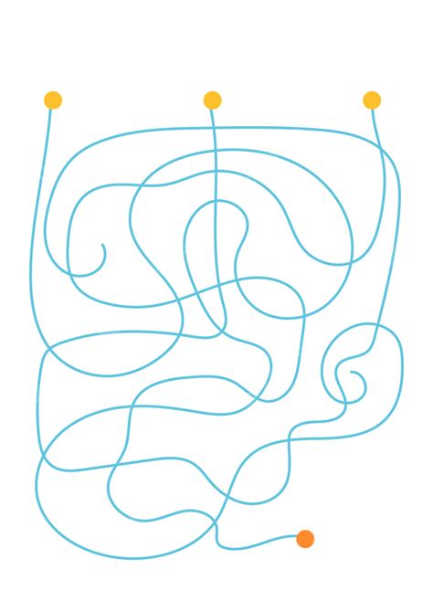 미로 게임 퍼즐 일러스트 솔루션 길 창조적 골 Png 일러스트 및 벡터 에 대한 무료 다운로드 Pngtree