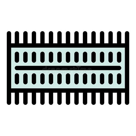 Smartphone Ram Memory Icon Color Outline Vector Stock Vector Illustration Of Hardware Button