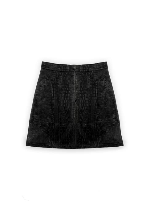 Malin Python Cut Out Skirt Christina Karin
