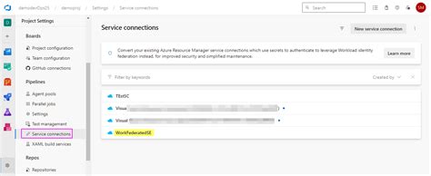 creating azure devops workload identity federation with az cli az ps