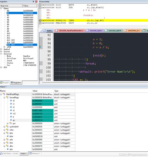 Cortex M3m4m7 芯片 Fault 分析原理与实战 Yuxxxxxxxxxx