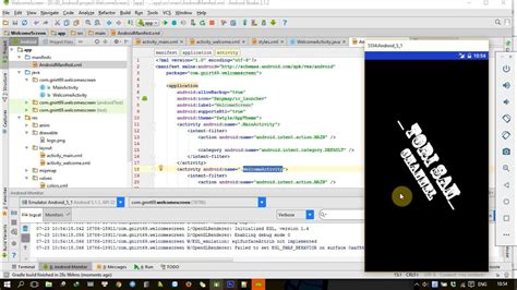 Android Tutorial How To Create Animated Splash Screen Youtube