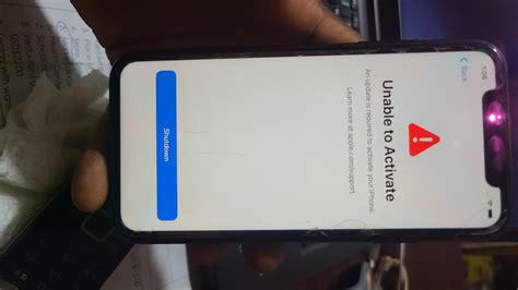 UNABLE TO ACTIVATE AN UPDATE IS REQUIRE Apple Community