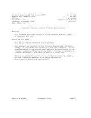 Internet Protocol Version 6 IPv6 Specification S Deering Free Download Borrow And