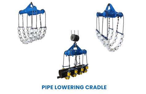 Pipe Lowering Cradle Oil And Gas Construction Equipment Pipeline Equipment Spm Equipment