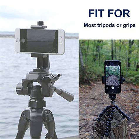 Universal Smartphone Cell Phone Mount Holder Adapter For Tripods Or