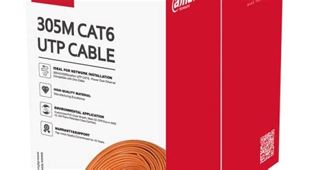 Dahua Utp Cat6 Network Cable Box 305m