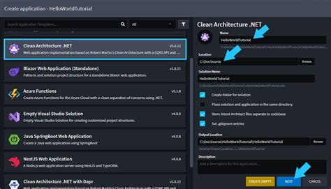 The Hello World Tutorial Intent Architect