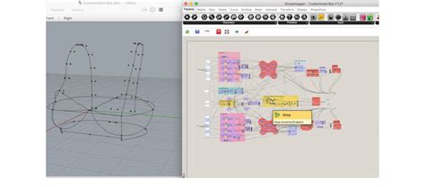 General Layout Of The Parametric Algorithm In Rhinograsshopper Display