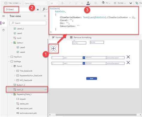 Create Repeating Section In Powerapps Edit Form Step By Step Part Two