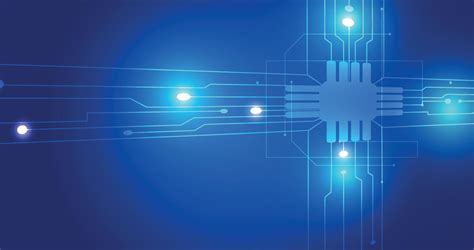 Abstract Technology Central Computer Processors Cpu Concept Printed Circuit Board Futuristic