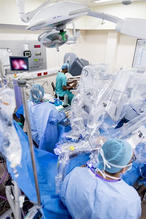 Robotic Prostate Surgery Stock Image C Science Photo Library