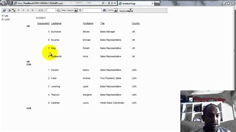 Grouping In Crystal Reports Asp Net Mp4 Youtube