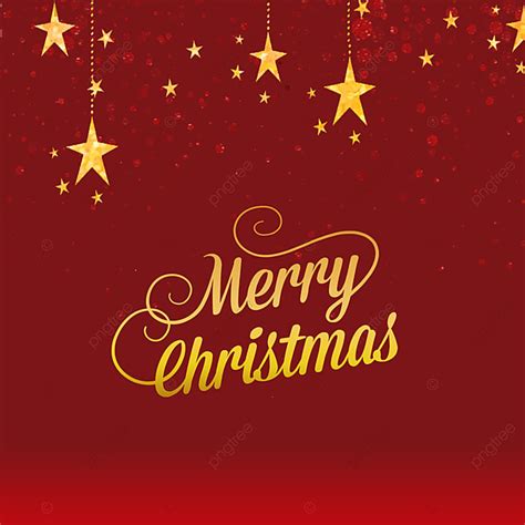 빨간색 배경에 메리 크리스마스 일러스트 메리 크리스마스 크리스마스 2018 별 Png 일러스트 및 Psd 이미지 무료 다운로드 Pngtree