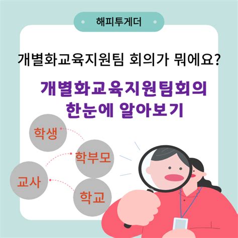 특수학교 특수학급 개별화교육지원팀회의란장애학생 개별화교육계획 Iep 네이버 블로그