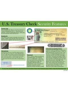 U S Treasury Check Security Features U S Treasury Check Security Features Pdf PDF PRO