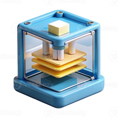 Wonderful Traditional A D Printer Creating A Complex Object Premium 57894451 Png