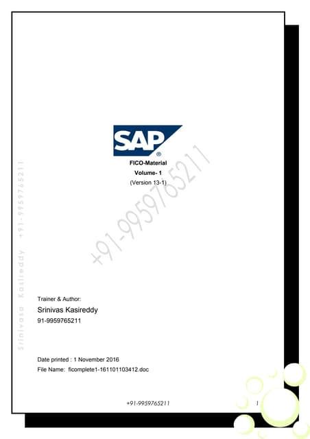 Sap Cheat Sheetpdf