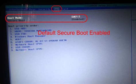 Cara Mengatasi Security Boot Fail Enable And Disable Secure Boot