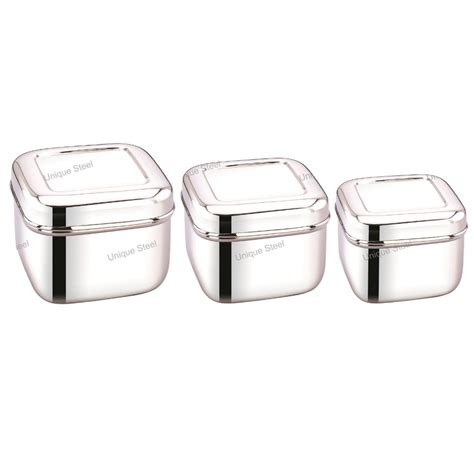 Cube Storage Container Unique Steel