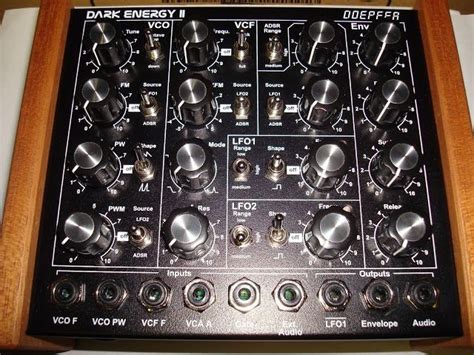 MATRIXSYNTH Doepfer Dark Energy II Semi Modular Analog Synth