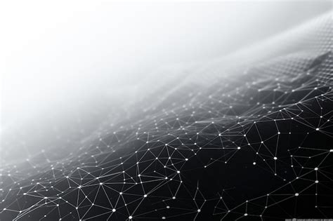 Premium Ai Image White Abstract Net Light Silver Amp Dark Black Style Data Visualization