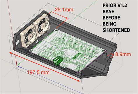 LowRider CNC Control Box Case For BTT SKR Pro Board And A BTT