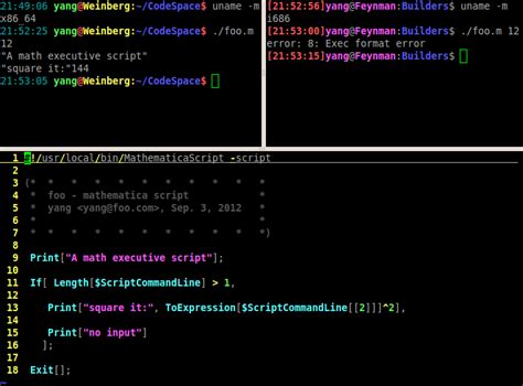 Hbar C 1 Faster Mathematica I Script And Text Based Interface