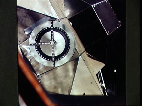 View Of Docking Target On Apollo 11 Lunar Module From Command Module