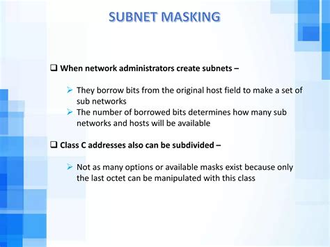 ip addressing and subnetting ppt pptx