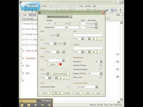 Maple Basic Algebra YouTube