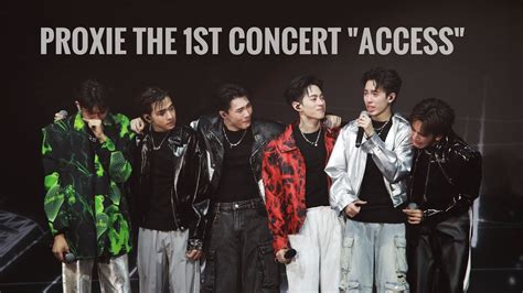 ขอบคุณ จาก 6 หนุ่ม “proxie” ซาบซึ้ง ประทับใจพร้อมน้ำตา ในคอนเสิร์ต Proxie The 1st Concert