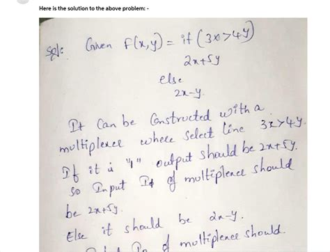 Solved Design A High Level Logic Diagram That Executes