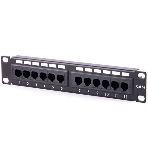 Patch Panel Patchpanel Rack 10 5e 12p Utp D Lan 8054505793