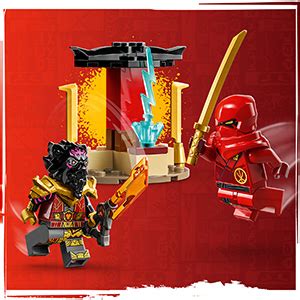 Amazon Com Lego Ninjago Kai And Ras Car And Bike Battle Beginner Building Toy Set