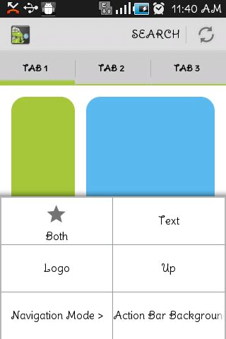 Android Action Bar Style Stack Overflow